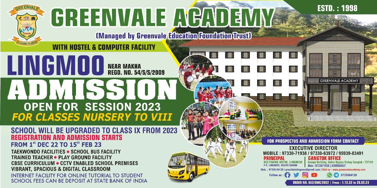 Notifications - Greenvale Academy